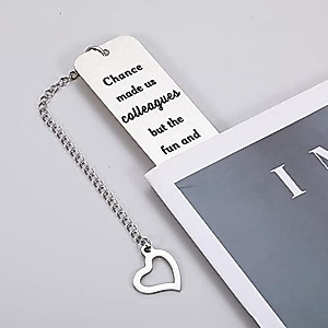 Coworker Leaving Gift Bookmark for Coworker Farewell Going Away Gift Good Bye Retirement Gifts for Women Colleague Friend Thank You for Boss Leader BFF Men Birthday Boss Day Going Away Goodbye