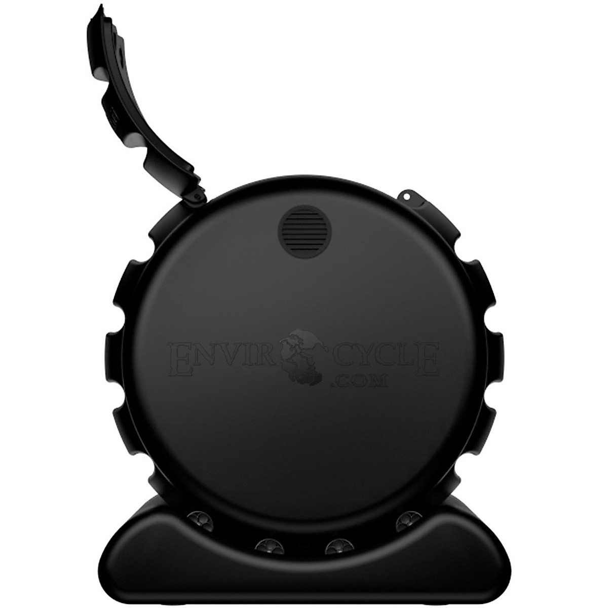 The Most Beautiful Composter in The World in Black, Made in America, Food Safe, BPA and Rust Free, No Assembly Required, Envirocycle Composting Tumbler Bin and Compost Tea Maker …