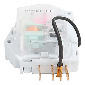 2-Pack W10822278 Refrigerator Defrost Timer Replacement for Whirlpool W4TXNWFWQ03 Refrigerator - Compatible with 482493 Defrost Timer - UpStart Components Brand