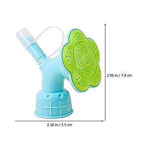 Didiseaon Watering Can Flower Heads 3pcs Water Sprinkler Nozzle Gardening Sprayer Beverage Bottle Watering Tool for Plant Cultivation Potted Flowers Bonsai
