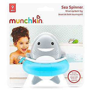 Munchkin® Sea Spinner™ Wind-Up Shark Baby and Toddler Bath Toy