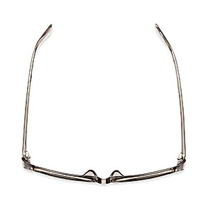 Sofia Vergara x Foster Grant Sofia Vergara x Foster Alejandra Square Reader Sunglasses for Women, Shiny Crystal Taupe, 58 mm + 1.25