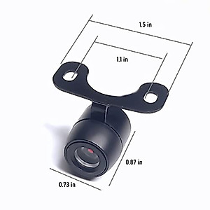 Rear View Camera Small Car Plug-in Waterproof Car Reversing Image Rear View Camera Front View High-Definition Night Vision
