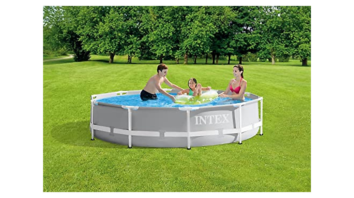 Intex 10ft x 30in Above Ground Pool Set - Easy Assembly