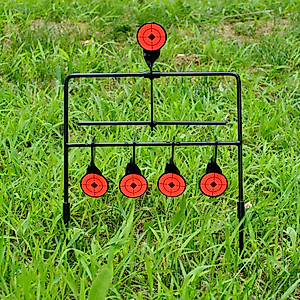 Highwild Air Gun Pellet BB Gun Resetting Target, Rated for .20/.177 Caliber