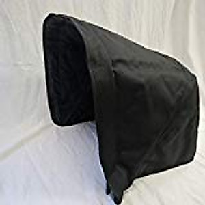 Black Sun Shade Canopy Hood Cover Umbrella for Bugaboo Cameleon 1, 2, 3, & Frog Baby Child Strollers