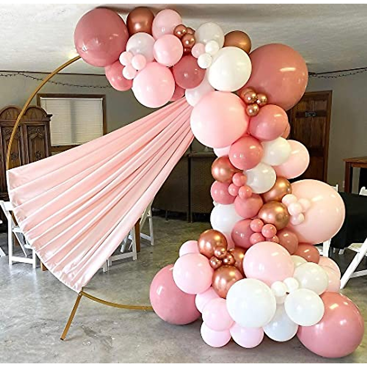 Pink Balloons 12 Inch 50 Pcs Baby Shower Party Balloons Happy Birthday Decoration Balloons Gender Reveal Wedding Party Decoration