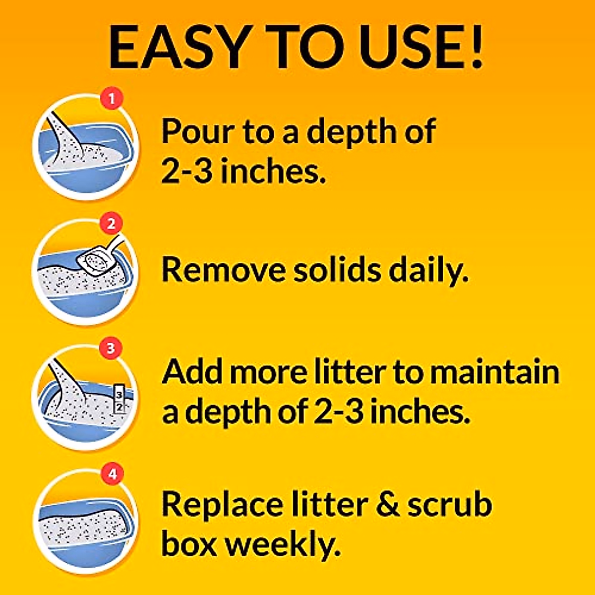 Tidy Cats Non Clumping 24/7 Performance Multi Cat Litter, 40 lbs.