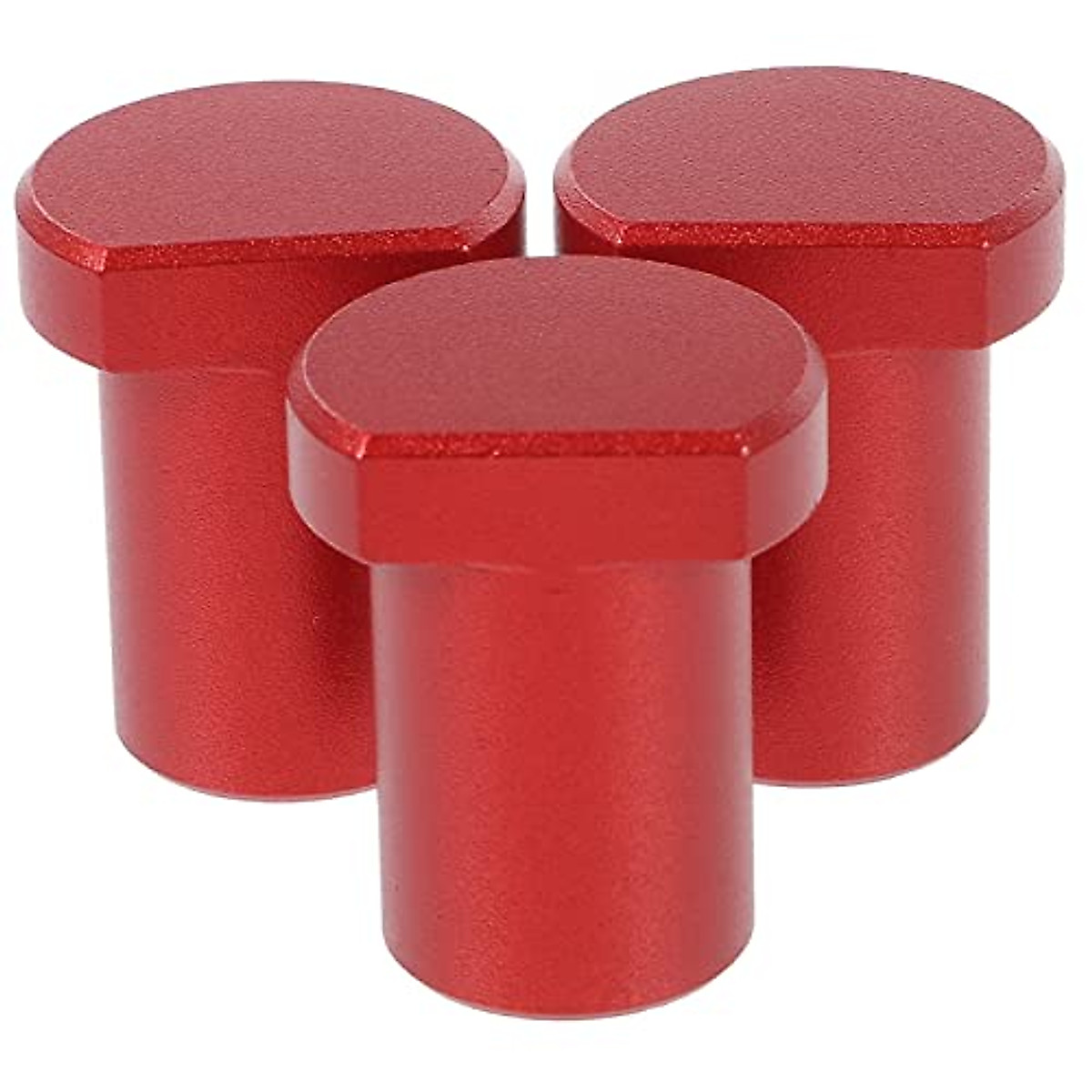Bench Dogs 9 Pcs Workbench Stop Tabletop Accessories Tool Bench Hand Clamps Woodworking Table Aluminum Alloy Red Workbench Short Clamp Woodworking Planing Stop Desktop