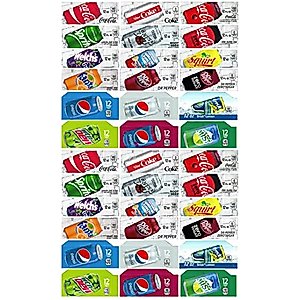 Vending-World - 36x Flavor Strip for 12 oz Cans Soda Vending, fits Dixie Narco, Vendo