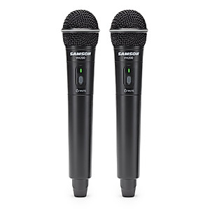 Samson Stage 200 Dual-Channel Handheld VHF Wireless System with Two Q6 Dynamic Microphones (Group A)