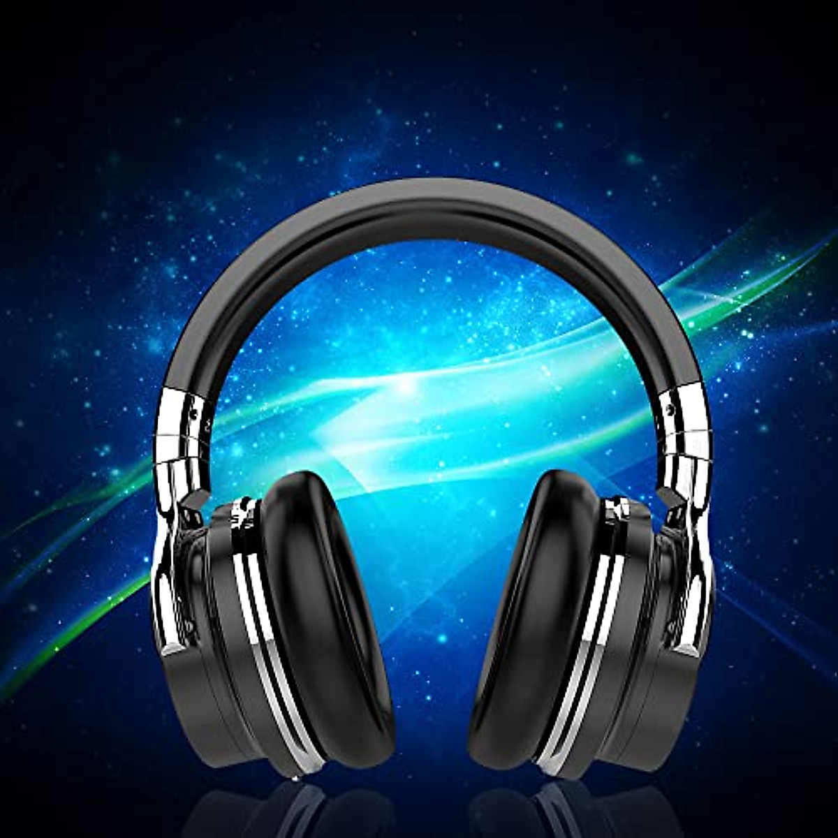 Active Noise Reduction Bluetooth Headset, Wireless Headset, Mobile Music Stereo Computer Headset
