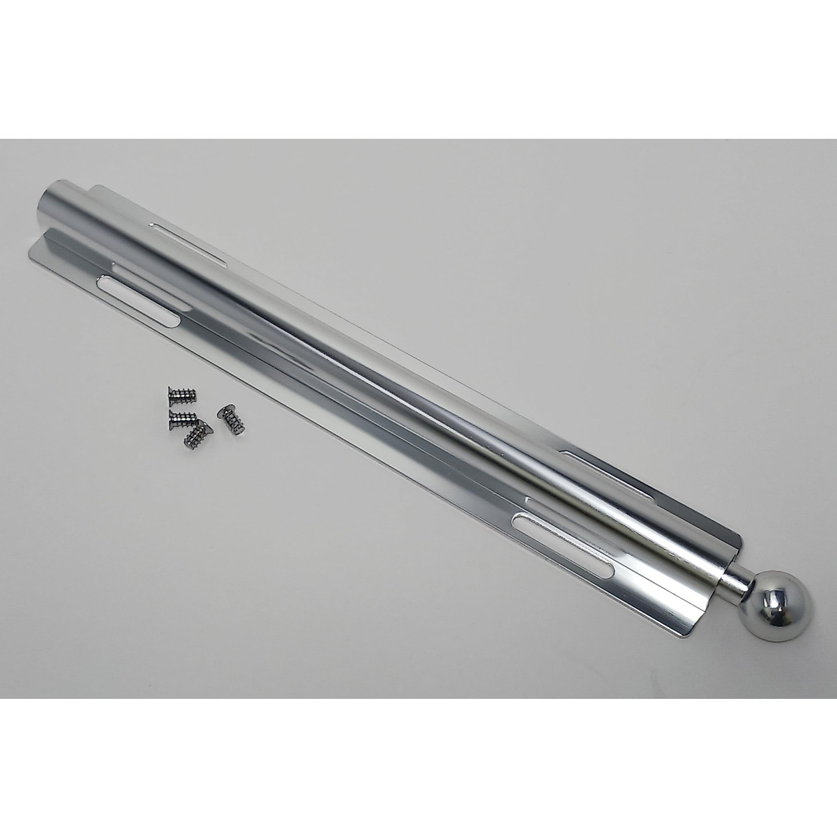 12-Inch Long Expendable and Reversible Pullout Closet Wardrobe Valet Rod with Installation screws (Matte Brass)