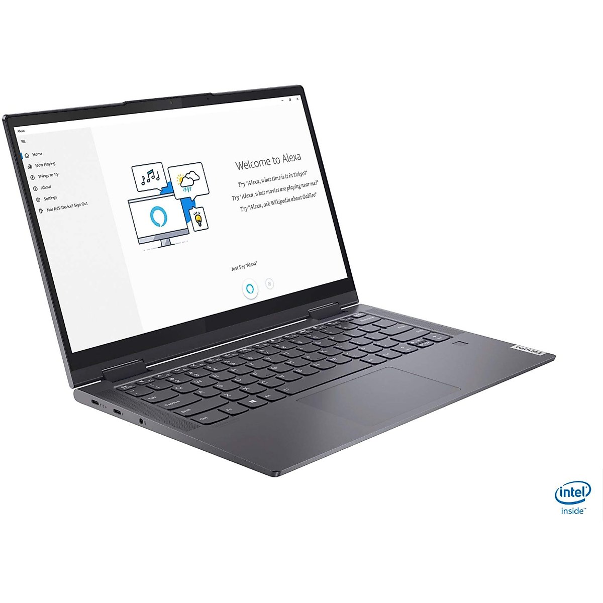 2022 LENOVO Yoga 7i 2-in-1 laptop 14 inch FHD Touchscreen Intel EVO Platform 11th Core i7-1165G7 Iris Xe Graphics 12GB DDR4 512GB SSD WI-FI 6 Thunderbolt 4.0 Backlit KB with Fingerprint Windows 11 Pro