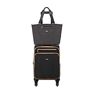 Baggallini womens Travel Avenue Tote, Charcoal, One Size US