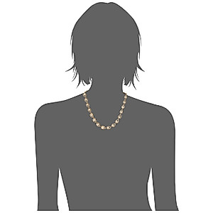 Anne Klein Women's Gold Tone Pearl Necklace, Size: 0