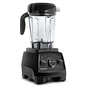 Vitamix Professional Series 750 Blender, Professional-Grade, 64 oz. Low-Profile Container, Black, Self-Cleaning - 1957 (Renewed)