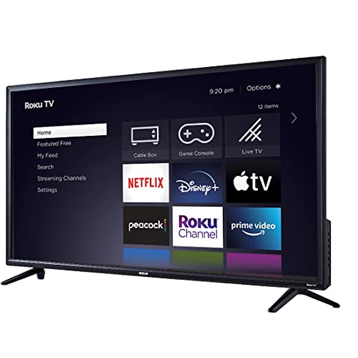 RCA 40-inch Full HD 1080p Roku Smart LED TV - RTR4061, 2021 Model