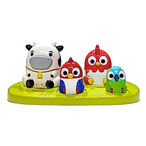 LA GRANJA DE ZENÓN Mamushka Set Embeddable Game 4 Characters 4" El Reino Infantil