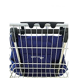 Rolser I-Max MF 2 Wheel Foldable Shopping Trolley - Burdeos