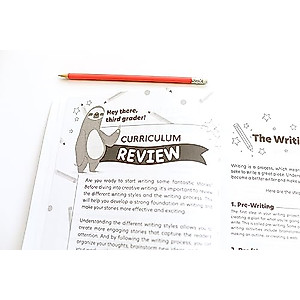 The 3rd Grade Creative Writing Workbook (Silly Sentences): 50 Hilarious Writing Prompts and Story Starters to Spark Creativity and Improve Essential Writing Skills for Kids Ages 8 to 10