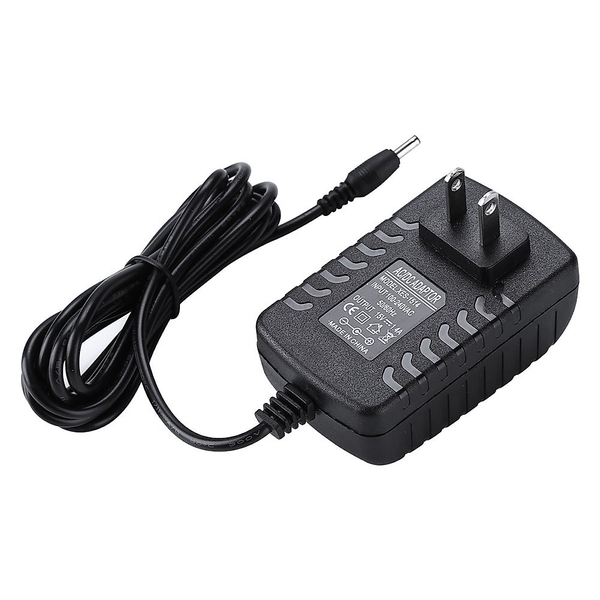 Eboxer 21W 15V 1.4A AC/DC Power Adapter, 6.7FT Cord Power Supply Charger Adapter, Electronic Accessory Replacement Part (US Plug)