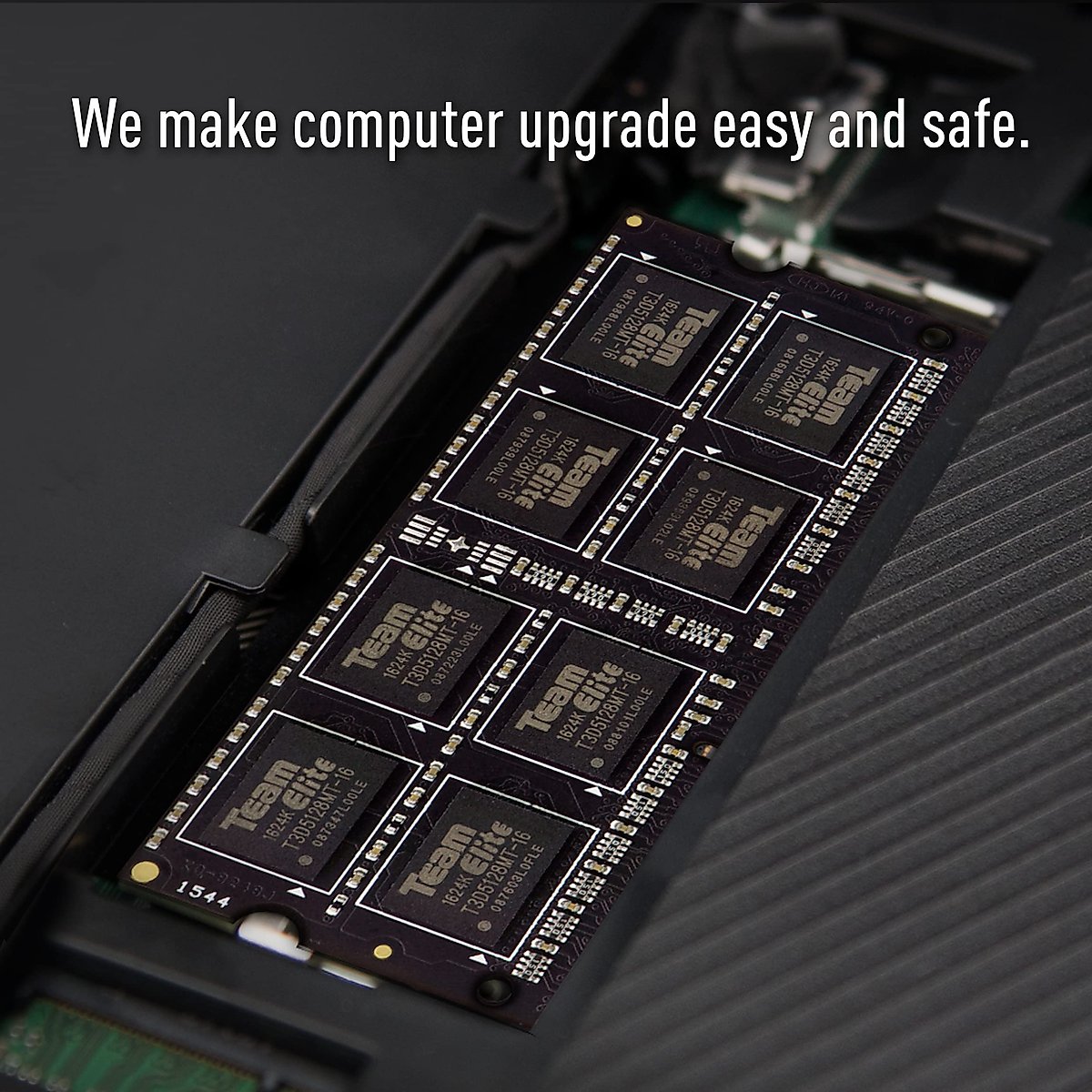 TEAMGROUP Elite DDR4 8GB Single 2666MHz PC4-21300 CL19 Unbuffered Non-ECC 1.2V SODIMM 260-Pin Laptop Notebook PC Computer Memory Module Ram Upgrade - TED48G2666C19-S01