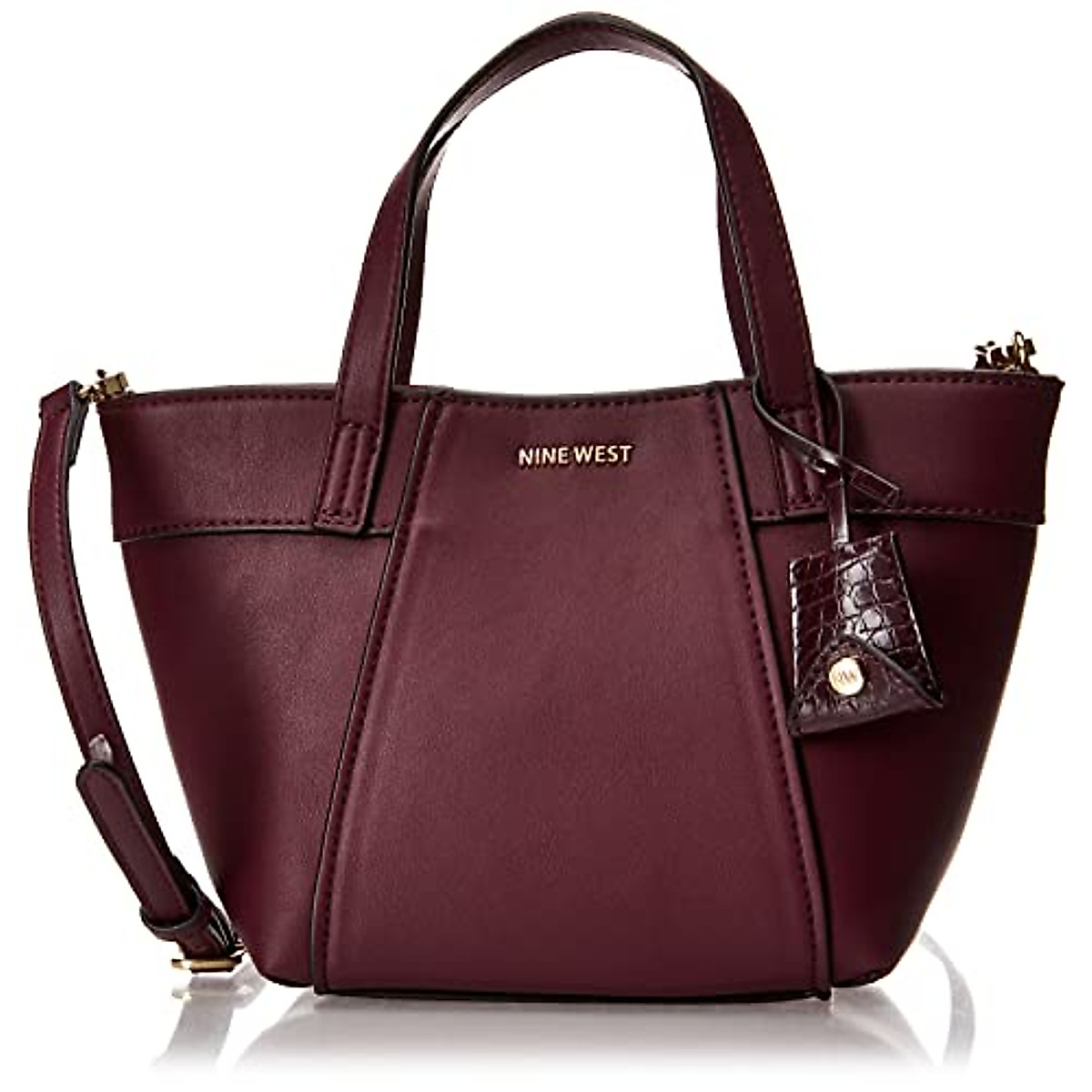 NINE WEST Sunnyside Mini Crossbody Tote, Boysenberry