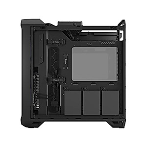 Fractal Design Torrent Compact RGB Black - Light Tint Tempered Glass Side Panels - Open Grille for Maximum air Intake - Two 180mm RGB PWM Fans Included - Type C - ATX Airflow Mid Tower PC Gaming Case