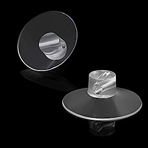 ChengFu 4 Pack Bathroom Shower Caddy Connectors Suction Cups, Heavy Strength Clear Suction Cups Compatible with Zenna Home, Simple Houseware, GeekDigg, Plumboss, Splash Home