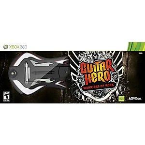 Guitar Hero: Warriors of Rock Wireless Guitar Controller - Guitar Only - For XBOX 360