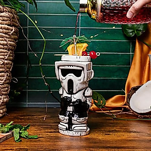 Geeki Tikis Star Wars Scout Trooper Ceramic Mug | Holds 16 Ounces