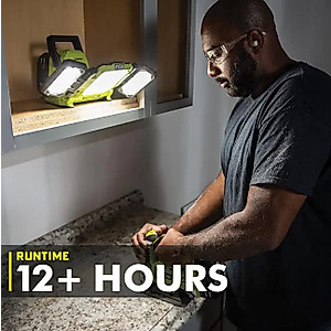 RYOBI ONE+ 18V Cordless Hybrid LED Panel Light (Tool Only) - PCL631B
