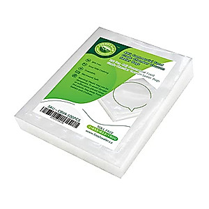 Chamber Bags Pouches 4 Mil 8" x 15" BPA FREE Food Grade Sous Vide Cooking Commercial Chamber Vacuum Sealer Bag Impulse Clear Storage Flat Pouch (500 Pcs 4 Mil 8" x 15" Chamber Bags Pouches)