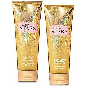 Bath and Body Works 2 Pack In The Stars Ultra Shea Body Cream 8 Oz.