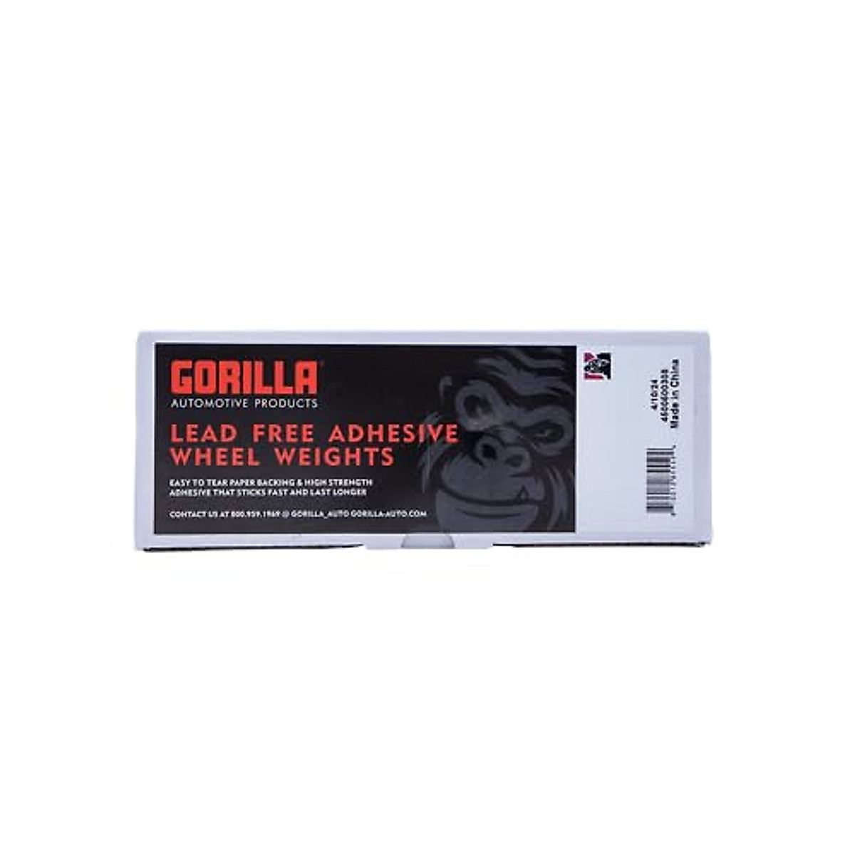 Gorilla Automotive 10010BG Gor 1/2 Oz L.P. 52-3 Oz Strips - Black