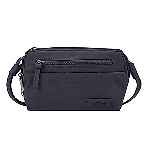 Travelon Anti-Theft Metro Convertible Sm. Cross Body Bag, Navy Heather, One Size