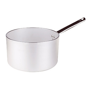 Pentole Agnelli Aluminium Professional Radiant Cylindrical Saucepan, Diameter 24 Cm.
