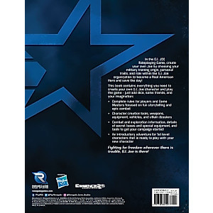 Renegade Game Studios G.I. Joe Roleplaying Game Core Rulebook, Full color hardcover book, Create your own G.I. JOE character