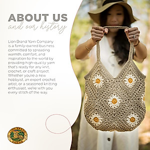 Lion Brand 24/7 Cotton Yarn, Lightweight Yarn for Knitting, Crocheting, and Crafts, Ecru, 3 Pack