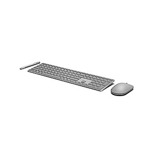 Microsoft Modern Mouse, Silver. Comfortable Right/Left Hand Use Design with Metal Scroll Wheel, Wireless, Bluetooth for PC/Laptop/Desktop, Works with Mac/Windows 8/10/11 Computers