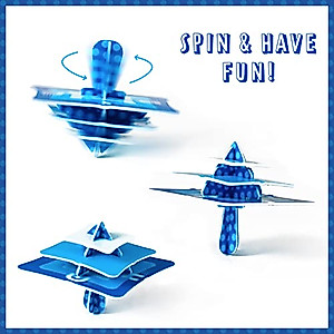 Premium Dripless Hanukkah Candles Multi Blues Frosted Thin Tapered Chanukah Candle Set of 45 Enough for Eight Nights of Hanukah Includes a DIY Dreidel, Prayer Card with Chanukah Song - Aviv Judaica