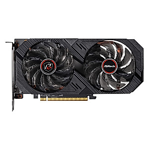 ASRock AMD Radeon RX 6500 XT Phantom Gaming D 4GB OC GDDR6 0dB Silent Cooling 18 Gbps 64-bit 7680 x 4320 Graphics Card Dual Fan HDMI DisplayPort