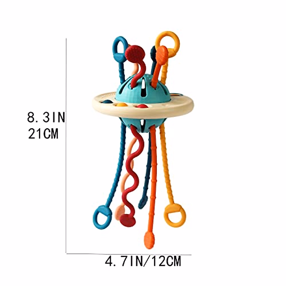 ReeRaa Montessori Toys, Baby Toys 6 to 12 Months, Baby Sensory Toys, Baby Travel Toys, Baby Stress Relief Toys fine Motor Skills Toys 18m + Gifts (Blue)