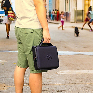 Smatree Carrying Case Compatible for DJI Spark Fly More Drone, 5.5L Hard Shell Travel Case for DJI Spark Drone,3 x Spark Intelligent Flight Batteries,Battery Charger,Remote Controller and Accessories