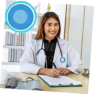 Mobestech 5sets Case Stethescope Nursing Stethethoscope Stethascope Case Protective Cover Head Protective Cover Blue 8pcs*5