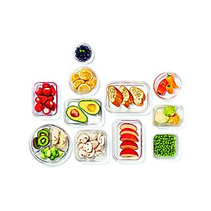 Lock&Lock Bisfree Rectangular Tableware with Leak Proof Locking Lid, 2.7-Cup