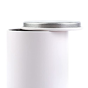 Small Tin Can 67 Series for Coffee Candy Spice Storage Matcha Powder Tin Containers Storage 3 Pcs (Ivory, M=(67x125 mm))