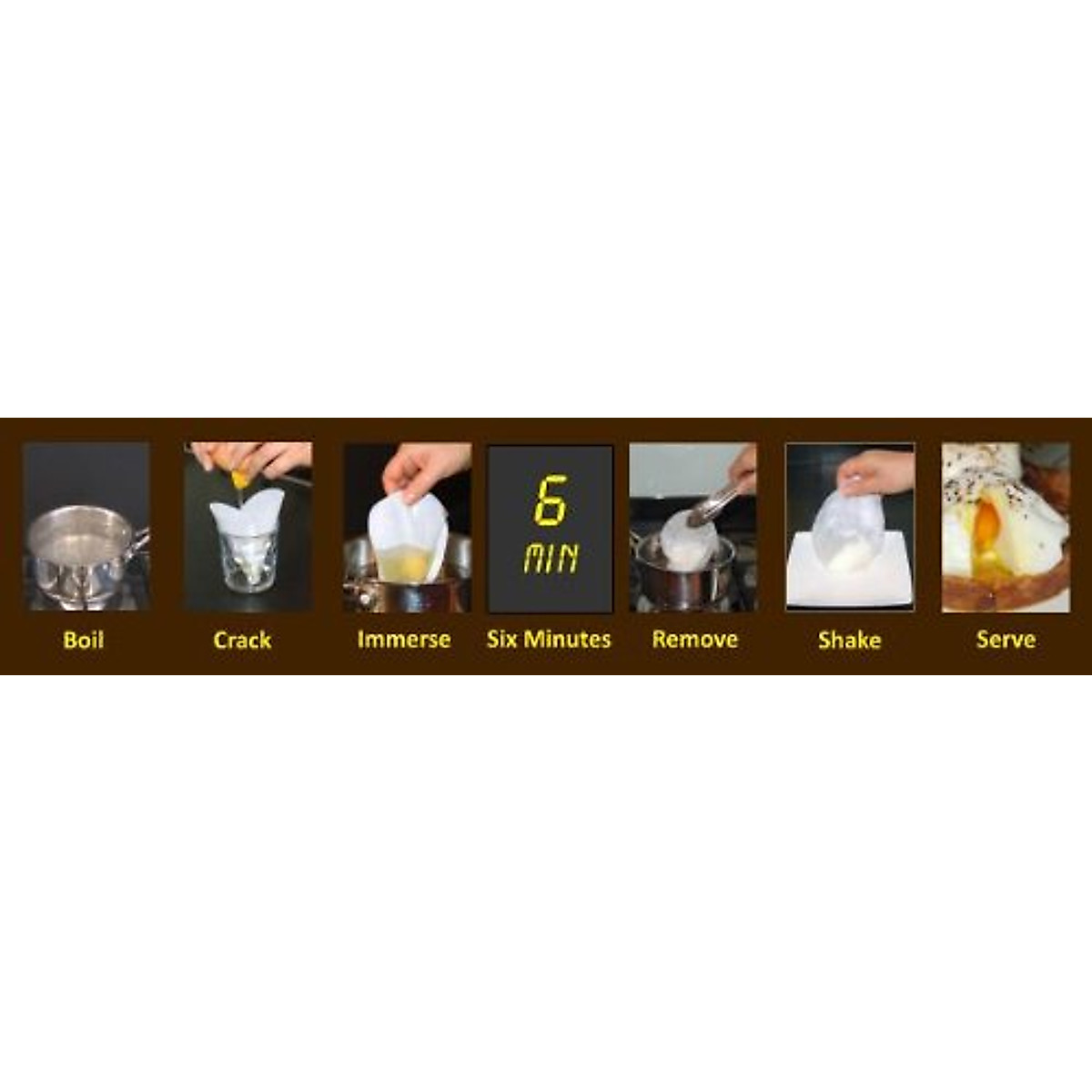 Poachies Egg Poaching Bags, 1 PK