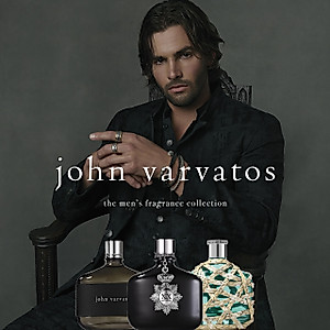 John Varvatos Men's Cologne, XX Artisan Teal Eau de Toilette EDT Spray, Aquatic Scent with Notes of Rosemary, Mineral Driftwood and Baie Rose, 4.2 fl. oz